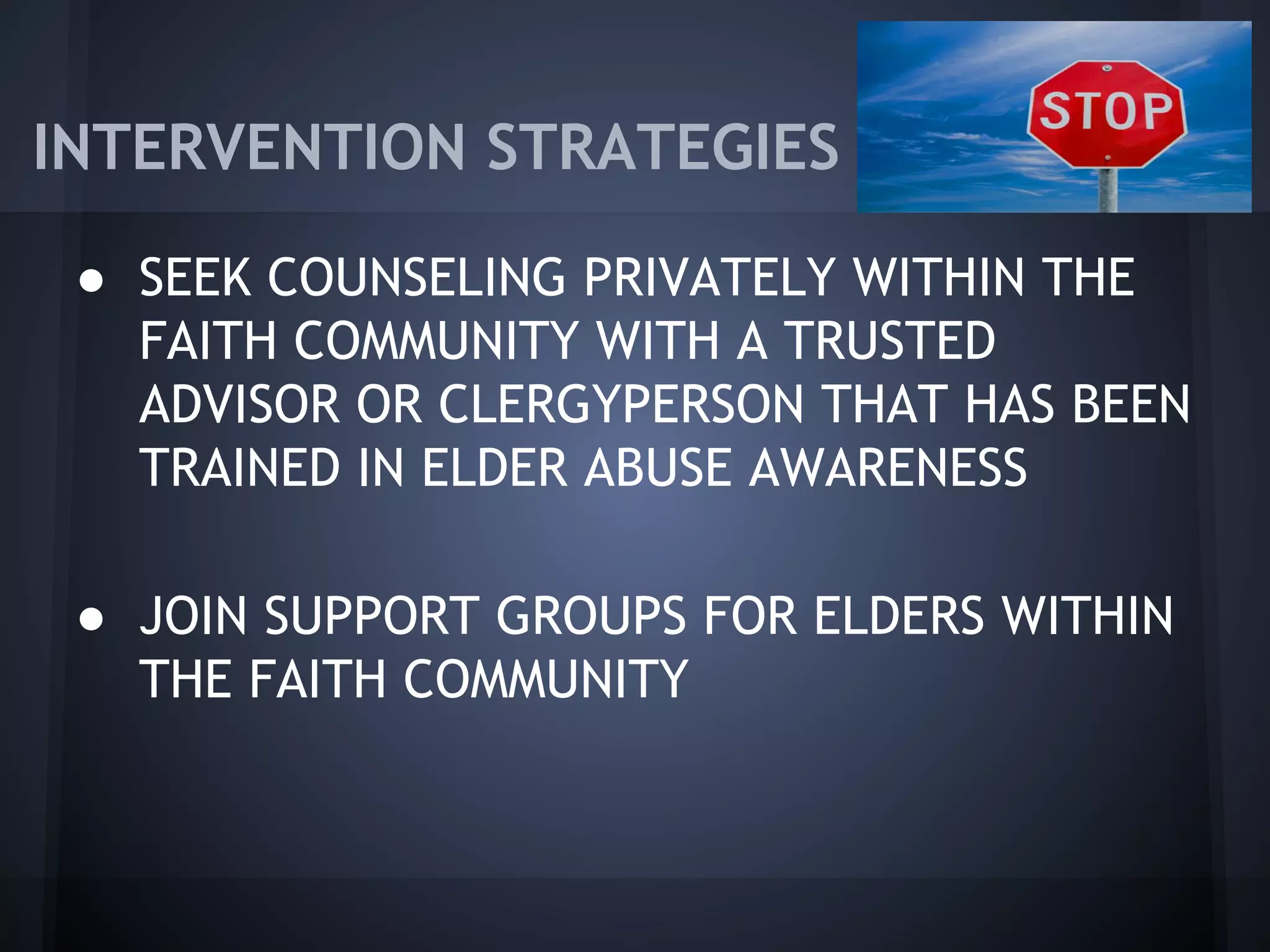 How To Spot Elder Abuse and Mistreatment | PPT
