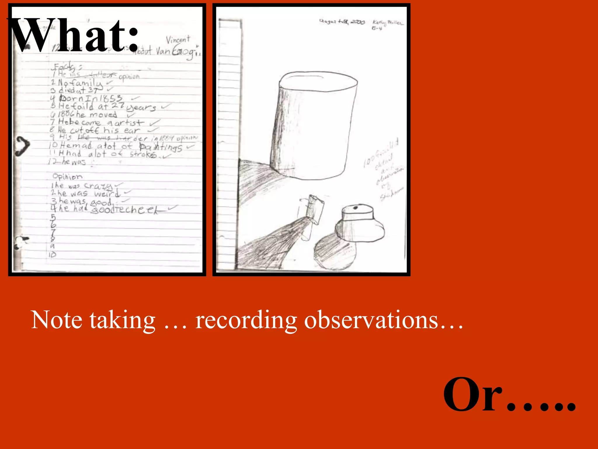 Journaling in the ElementaryArt Classroom | PPT