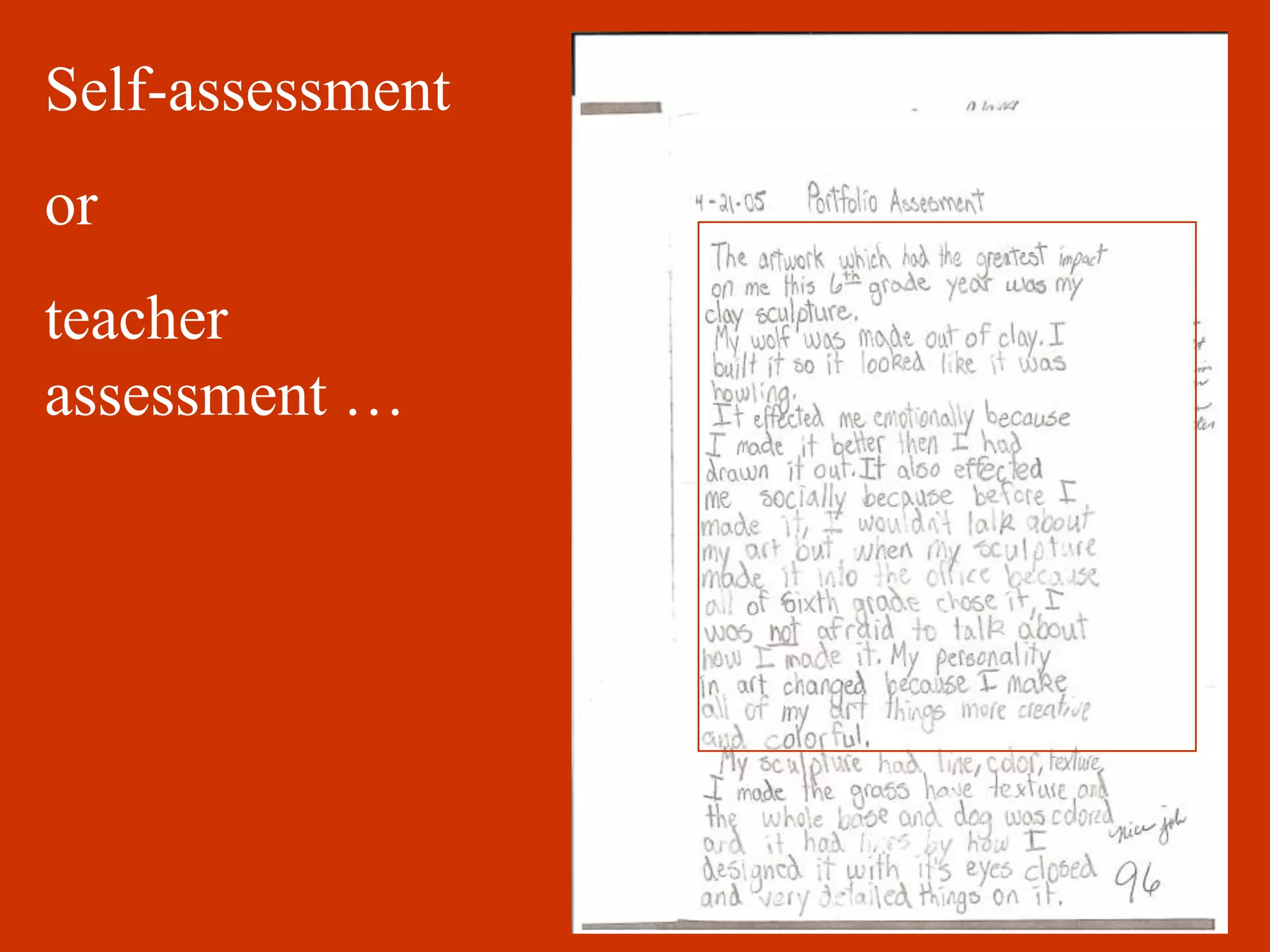 Journaling in the ElementaryArt Classroom | PPT