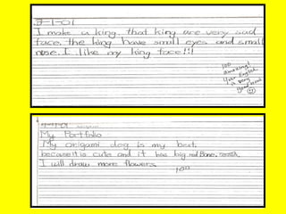 Journaling in the ElementaryArt Classroom | PPT