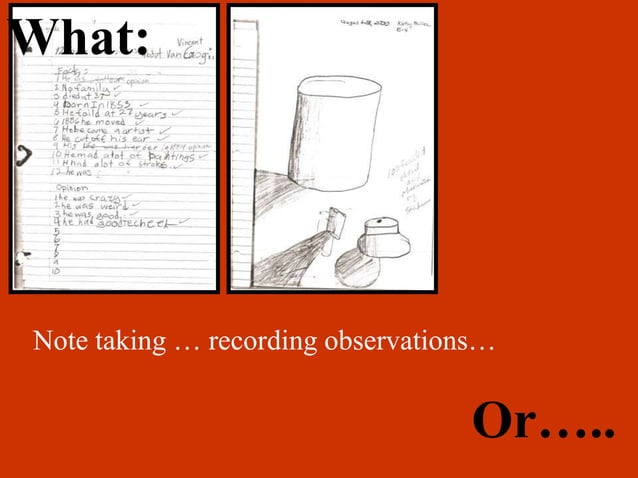 Journaling in the ElementaryArt Classroom | PPT