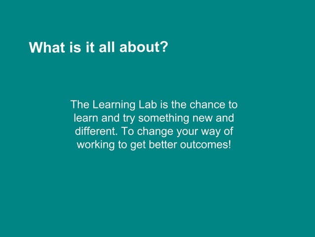 Learning Lab | PPTX