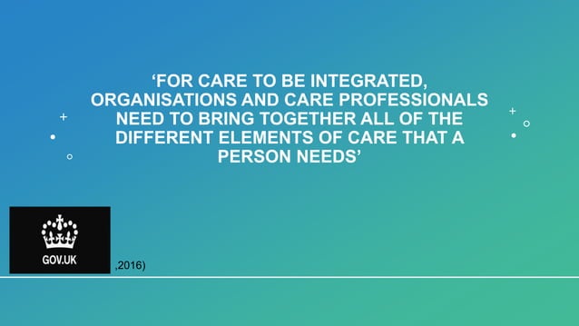 What is integrated care? | PPTX