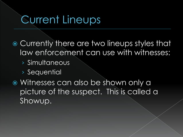 Slideshow lineup | PPT