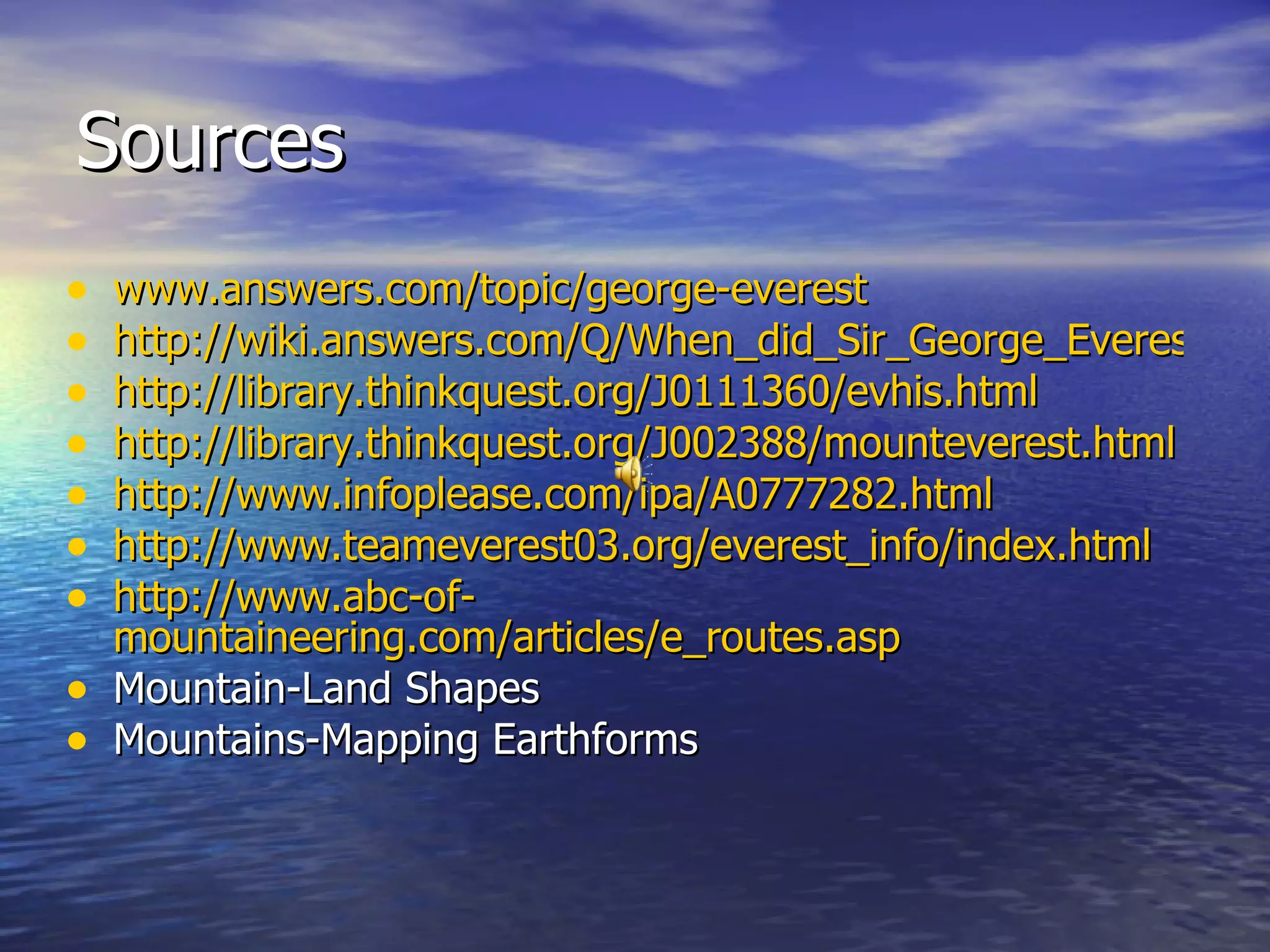 Mt Everest Slideshow | PPT