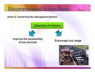 Slideshow of public transport study | PPT