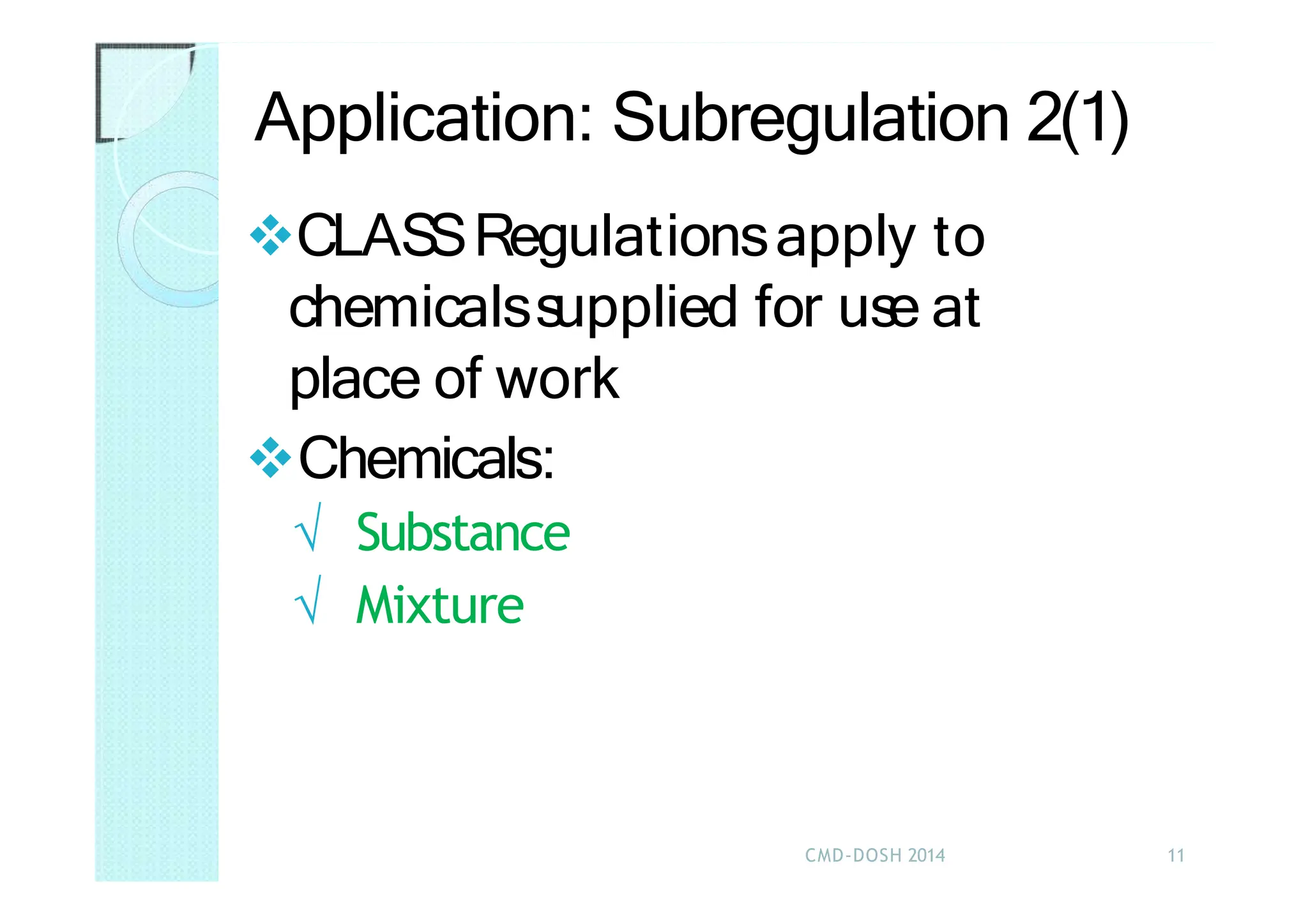 CLASS Regulation 2013 malaysia for industry.pptx