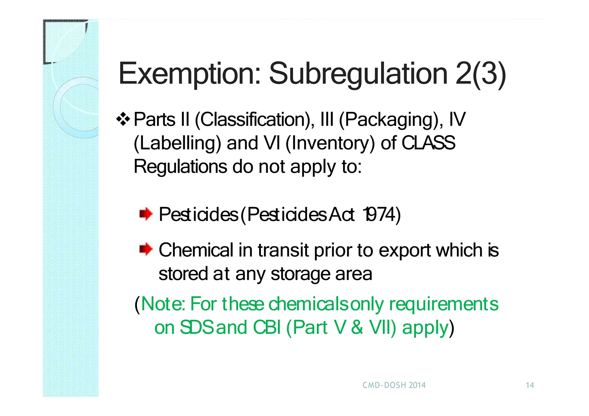 CLASS Regulation 2013 malaysia for industry.pptx