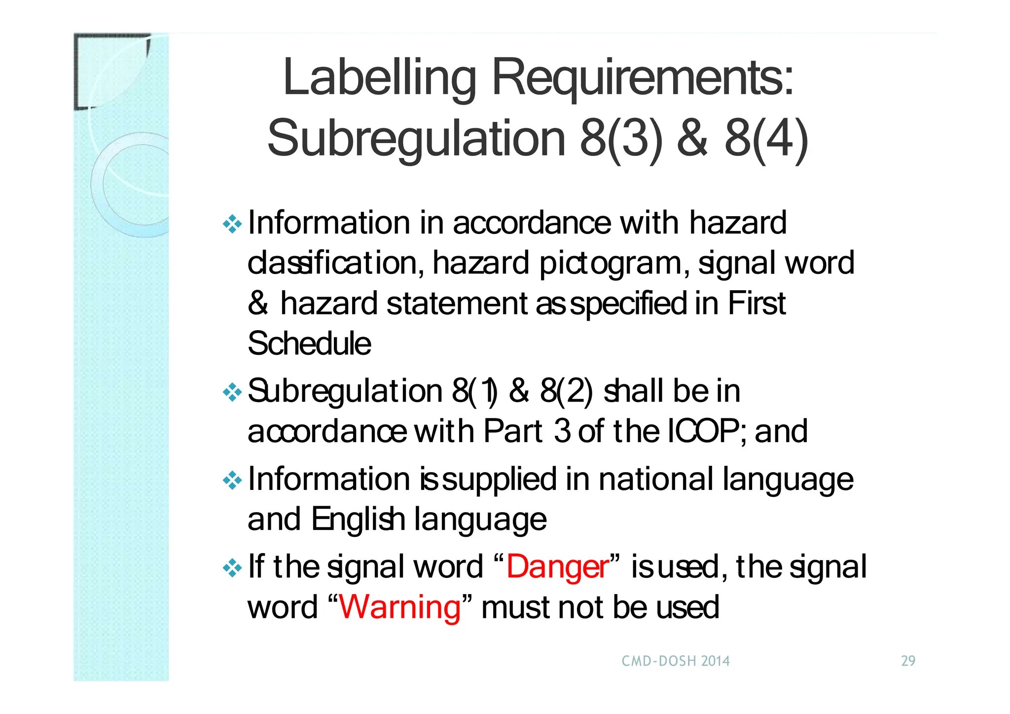 CLASS Regulation 2013 malaysia for industry.pptx
