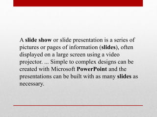 Slideshow+review+view | PPTX