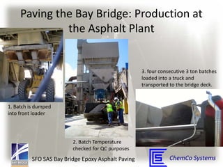 San Francisco-Oakland SAS Bay Bridge Epoxy Asphalt Concrete Paving | PPT