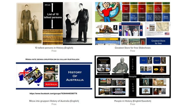 Slideshows in English made in Power Point and free. | PPT