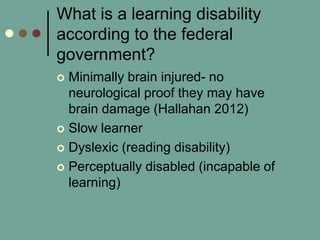 Slide Show on LD | PPT