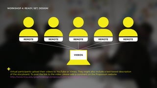 Workshop 4: ready, set, design! | PPT
