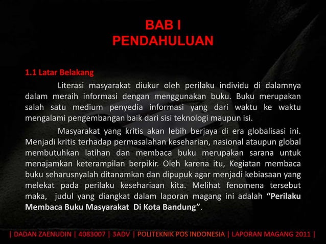 Slide sidang pkl (70% beres) | PPTX