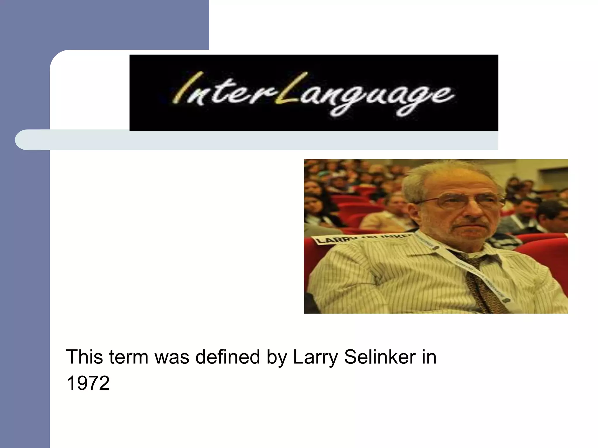 Inter-language theory | PPT