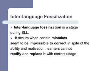 Inter-language theory | PPT