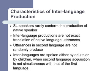 Inter-language theory | PPT