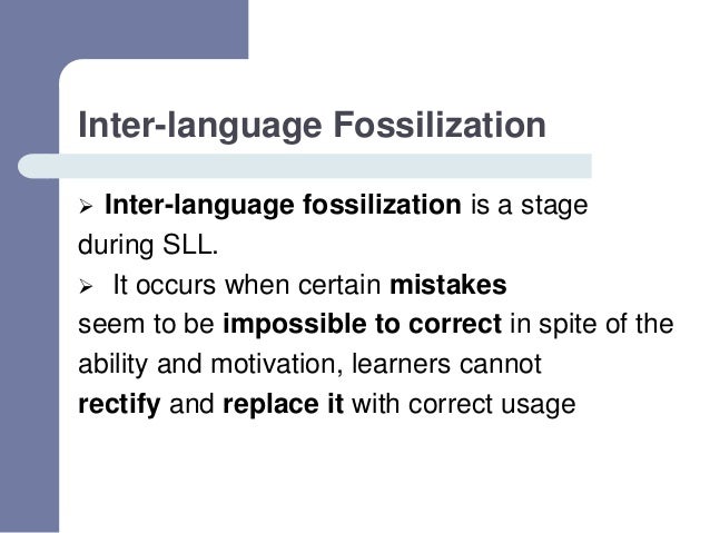 Inter Language Theory