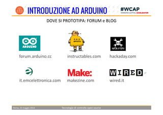 Introduzione all'elettronica con i microcontrollori: Arduino | PDF