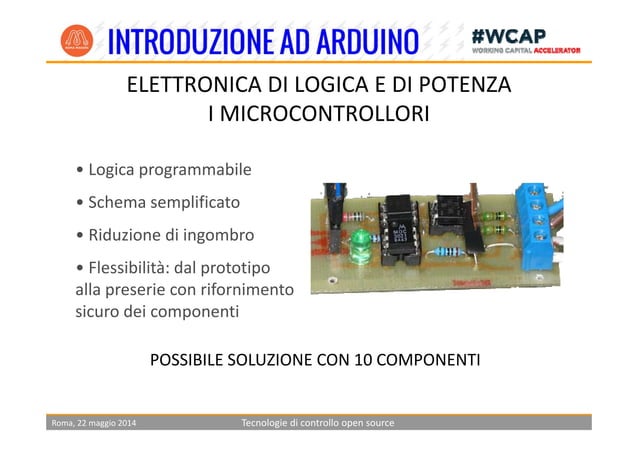 Introduzione all'elettronica con i microcontrollori: Arduino | PPT