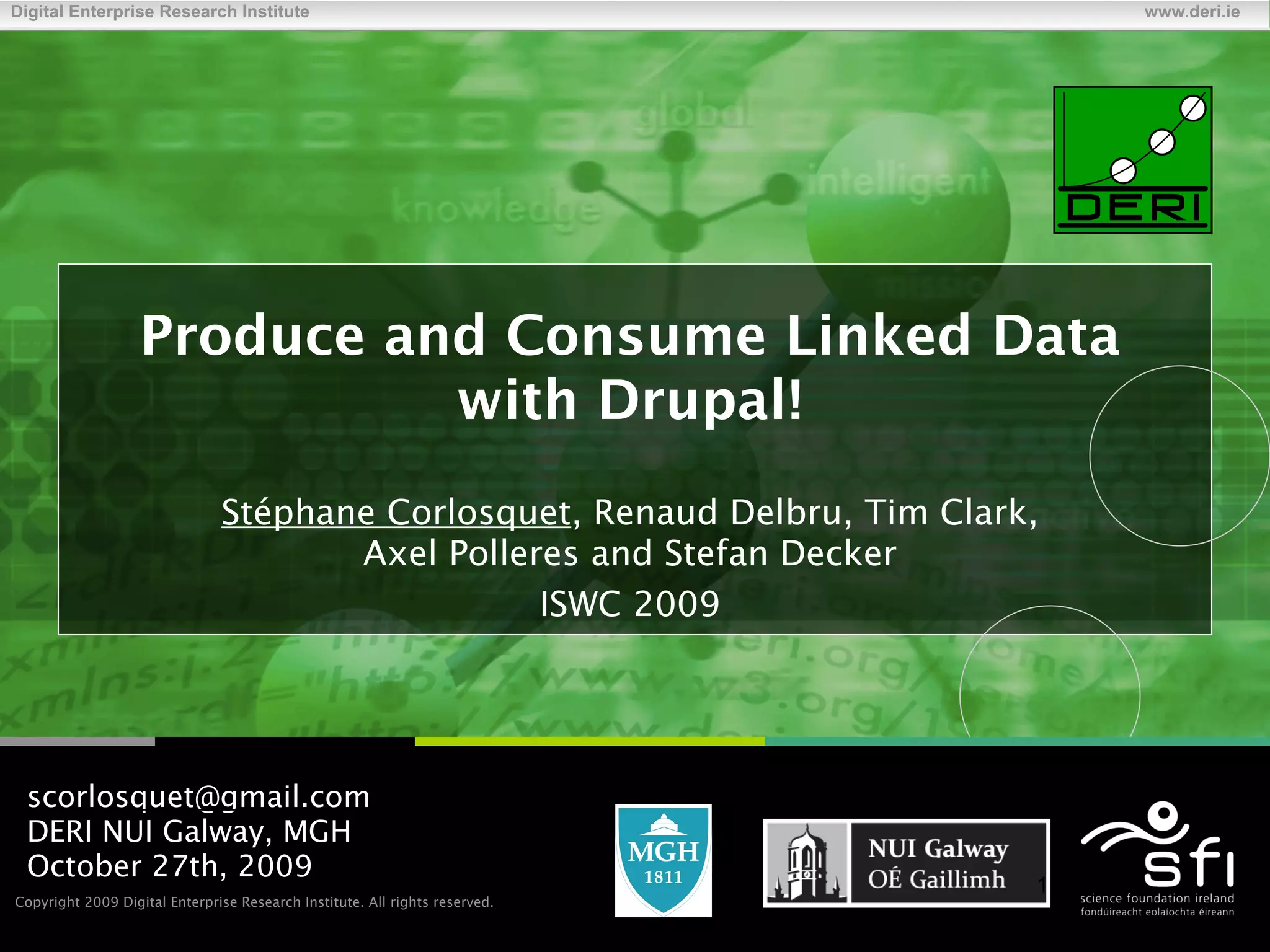 Produce and Consume Linked Data with Drupal! | PDF | Databases | Computer Software and Applications