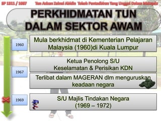 VIVA PBS SEJARAH STPM 2014 "Tun Azizan Zainul Abidin" | PPTX