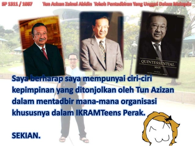 VIVA PBS SEJARAH STPM 2014 "Tun Azizan Zainul Abidin" | PPTX