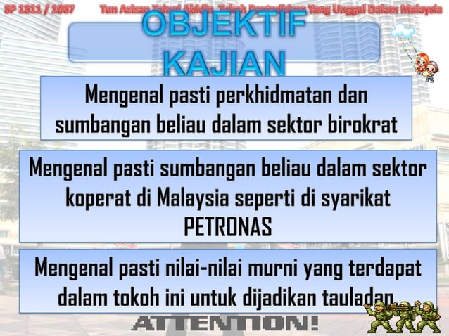VIVA PBS SEJARAH STPM 2014 "Tun Azizan Zainul Abidin" | PPTX