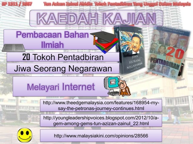 VIVA PBS SEJARAH STPM 2014 "Tun Azizan Zainul Abidin" | PPTX