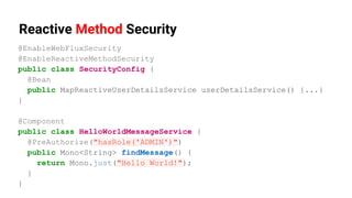 Going Reactive with Spring 5 | PPT