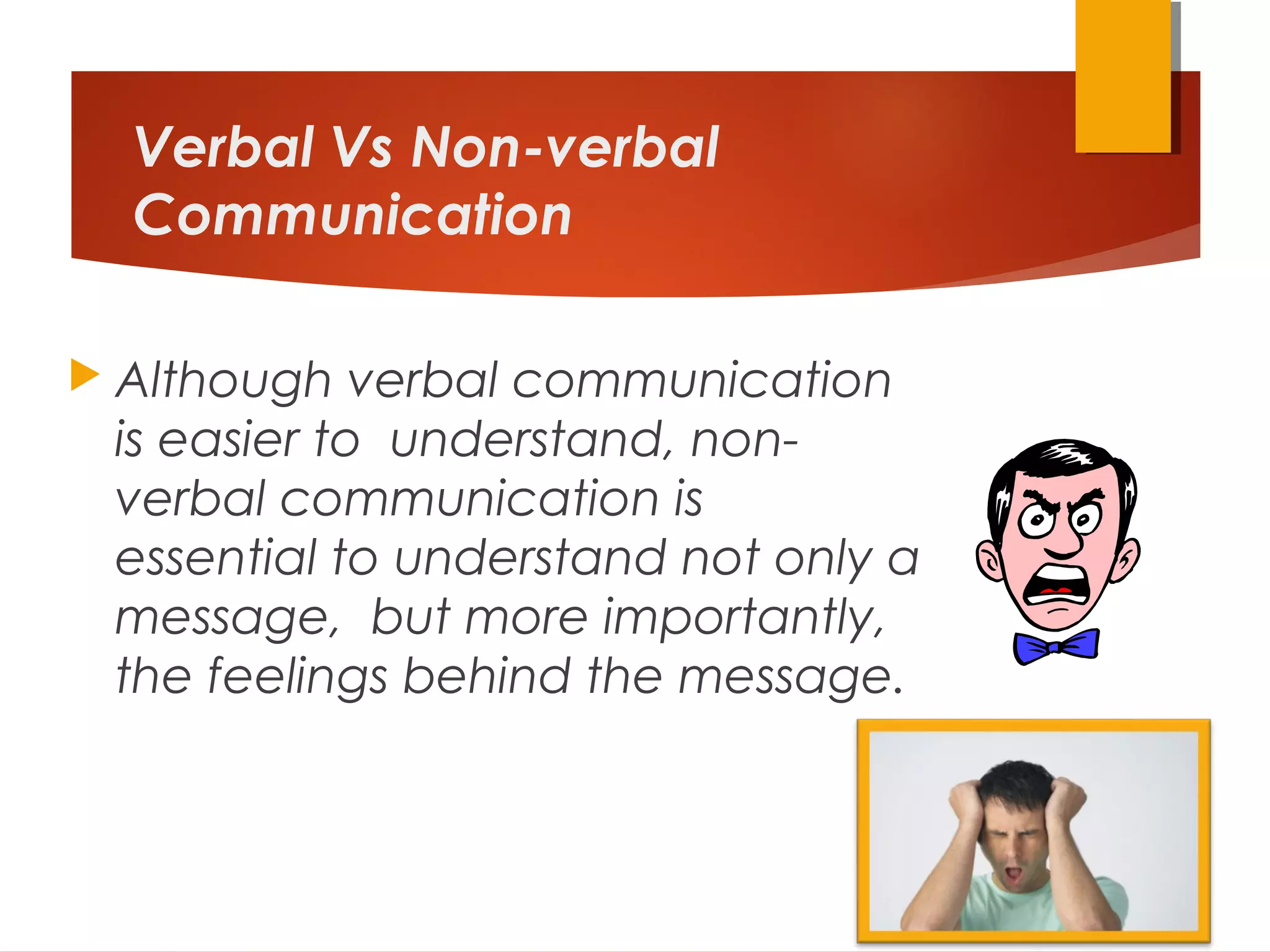 Verbal and Nonverbal Communication | PPT