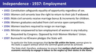 Wives, Mothers, Workers: A brief history of women in social policy | PPT