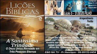 Slides Lição 5, CPAD, O Deus Filho, 1Tr26.pptx