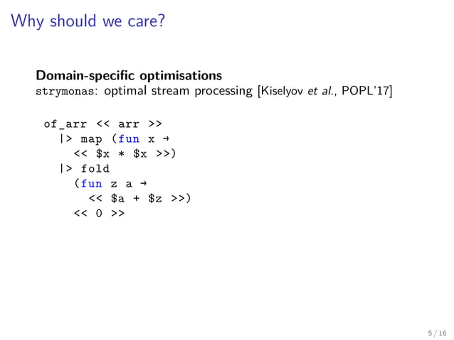 Modular Macros for OCaml | PDF
