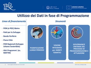 G. Martini, Nuove esigenze informative per le aree urbane | PPT