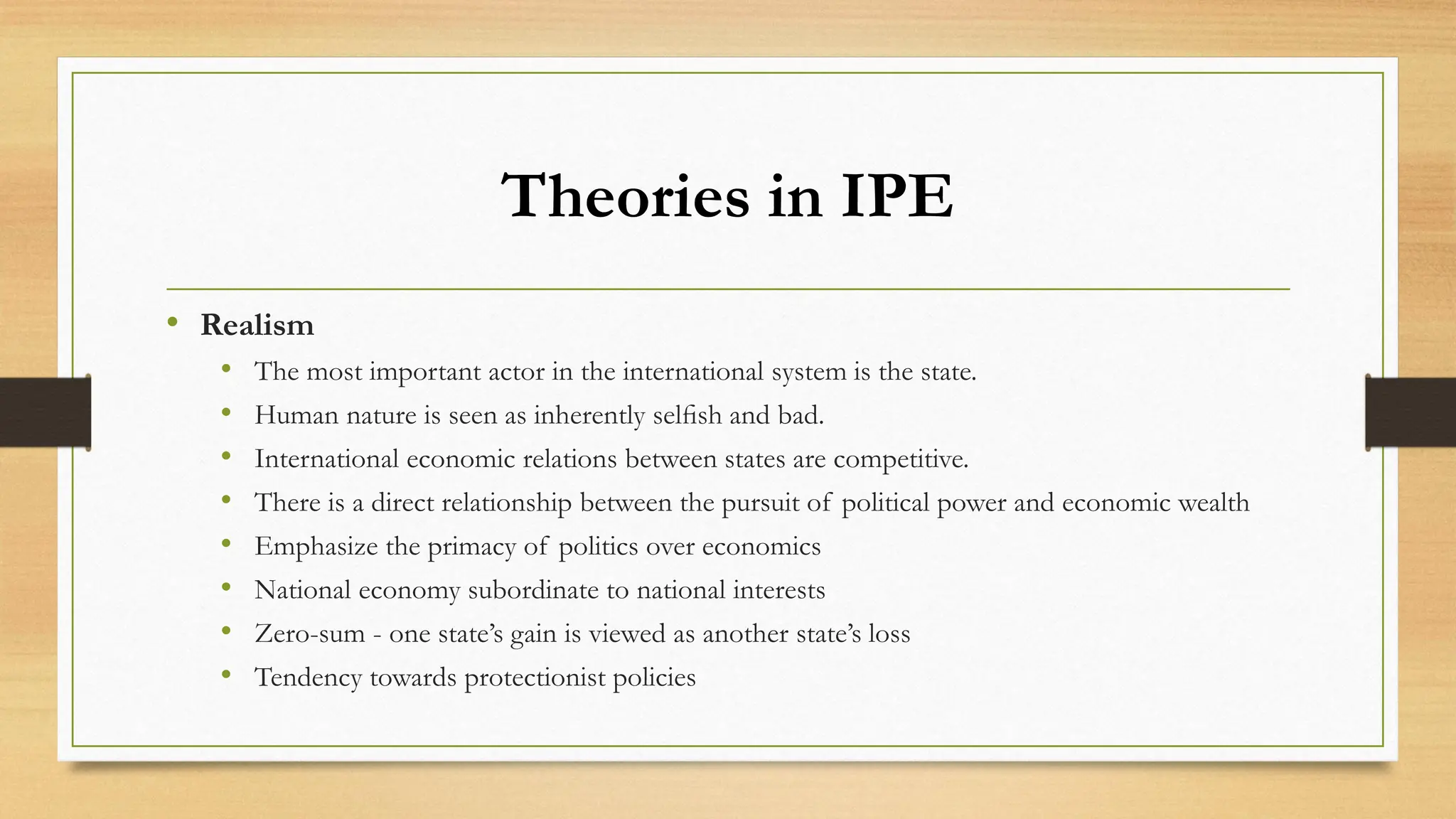 Slides material..international relations | PDF