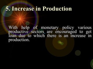 Monetary policy & Economic Indicators | PPT