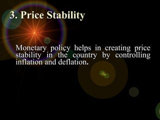 Monetary policy & Economic Indicators | PPT