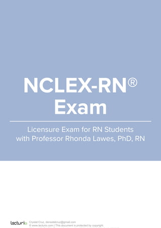 NCLEX-RN Exam Overview for New Grad Nursing Students | PDF | Parenting ...
