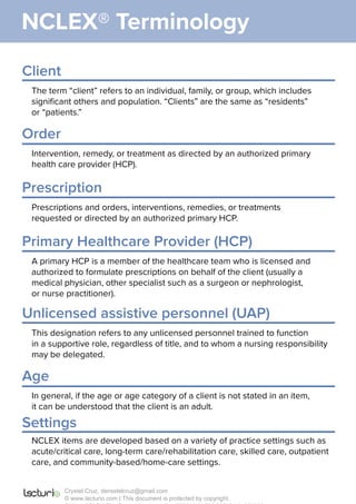 NCLEX-RN Exam Overview for New Grad Nursing Students | PDF | Parenting ...