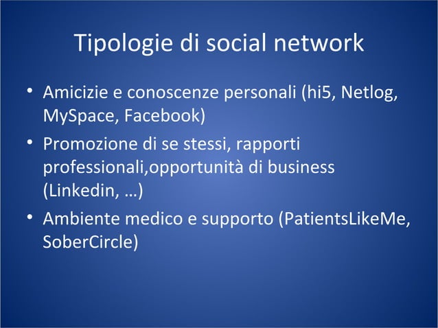 Slide Social Network | PPT