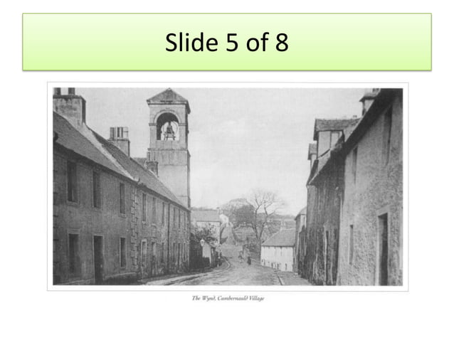 Slides of old cumbernauld | PPTX