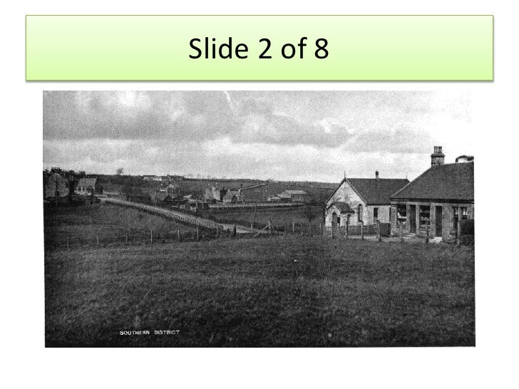 Slides of old cumbernauld