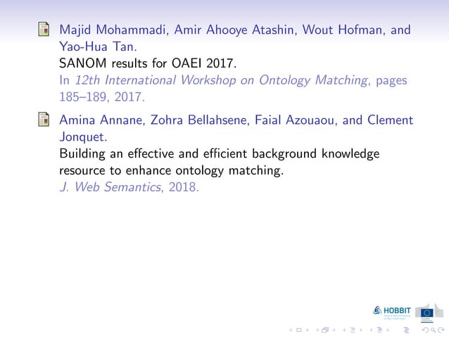 Introducing the HOBBIT platform into the Ontology Alignment Evaluation Campaign | PDF