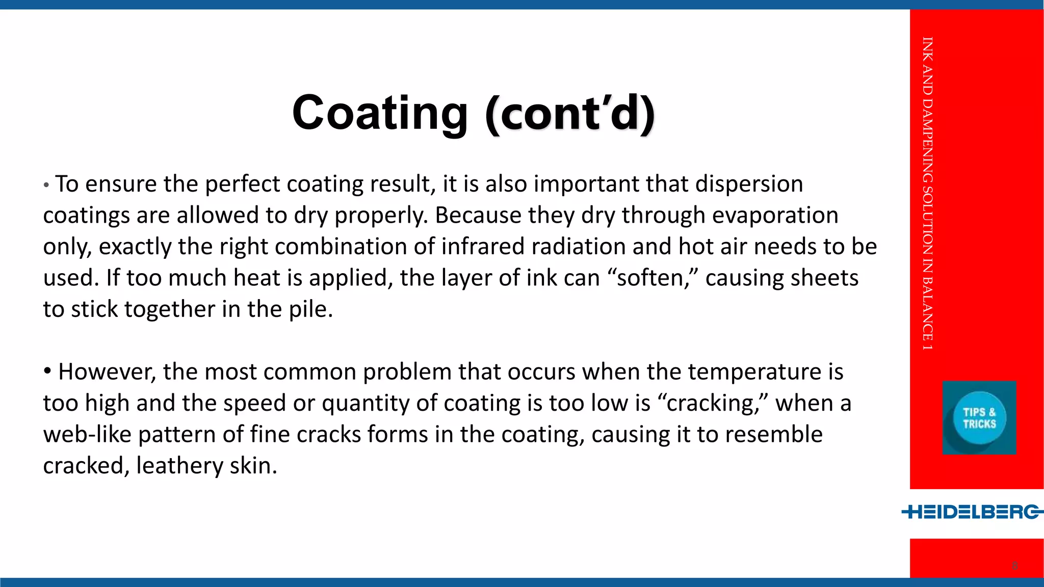 Slides on coating not cracking | PPTX