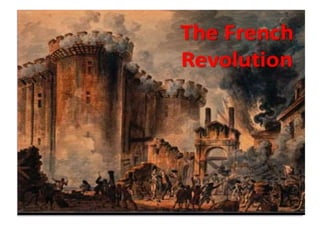Slides on The French revolution | PPTX