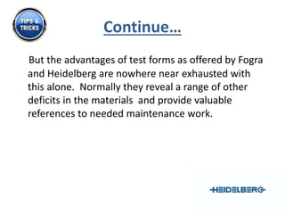 Slides on ink dampening solutions in bal 2 | PPT