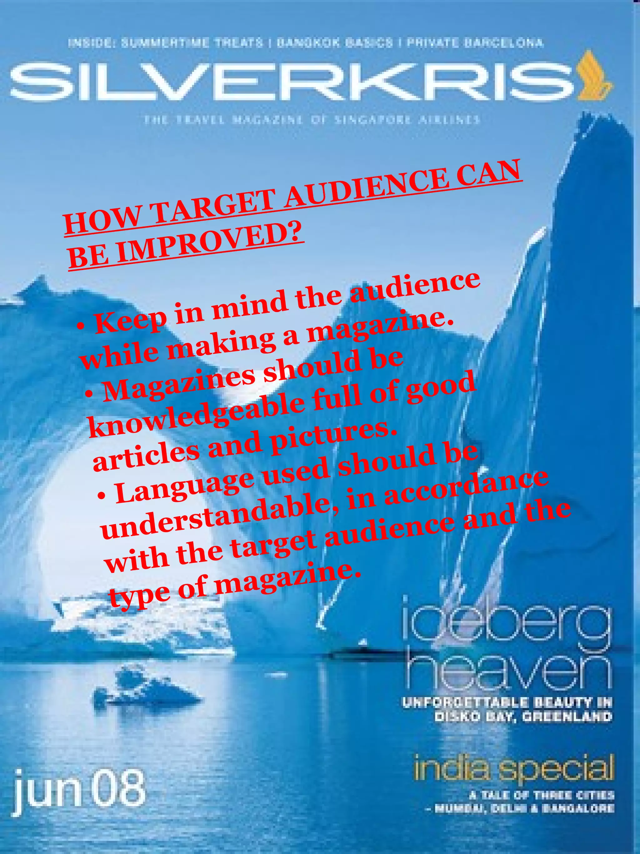 Slides on magzine | PDF