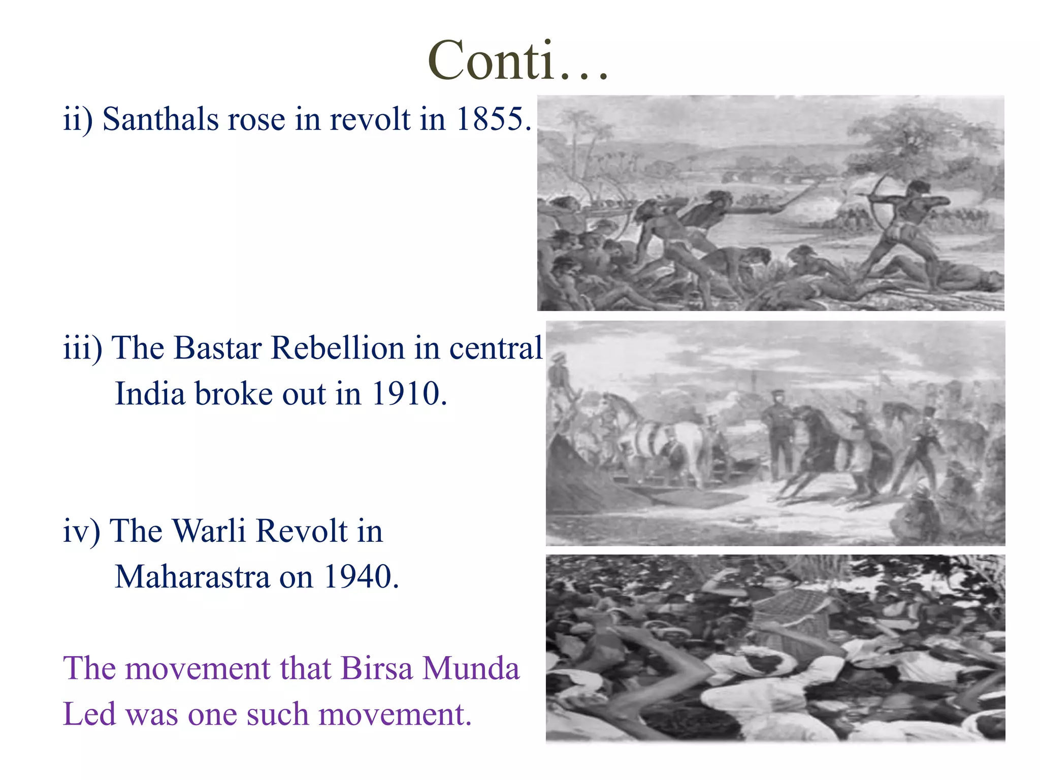 Slides on tiribals, dikus and vision of a golden age (viii) | PPTX